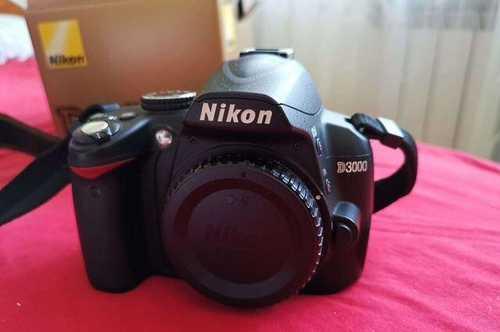 Тушка Nikon D3000 Зеркальный фотоаппарат
