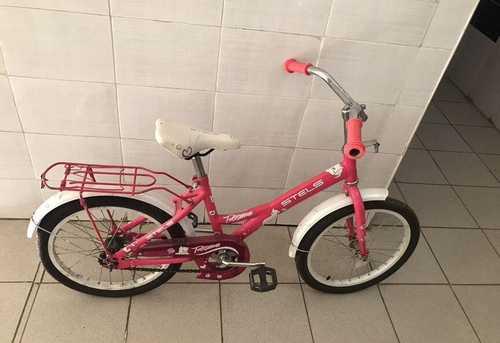 Детский велосипед для девочки 16 дюймов
