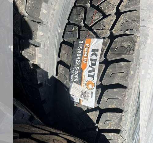 Шины грузовые 315/80R22.5 Ведущие/Стройка Kpatos