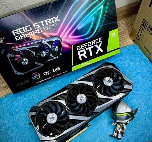 RTX 3090 24GB Asus Rog Strix Топчик Как Новая