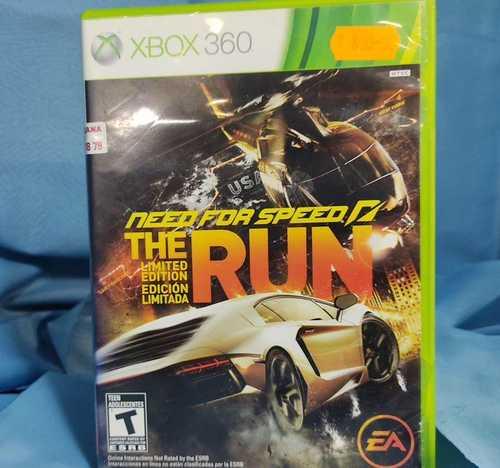 Need For Speed The Run Xbox 360