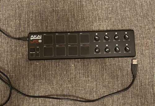 Midi клавиатура akai lpd8