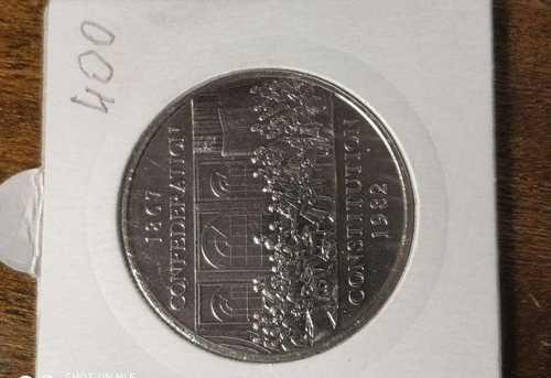 Монета Канада 1 доллар 1982 год