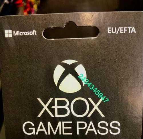 Карты оплаты / Игры на Xbox one