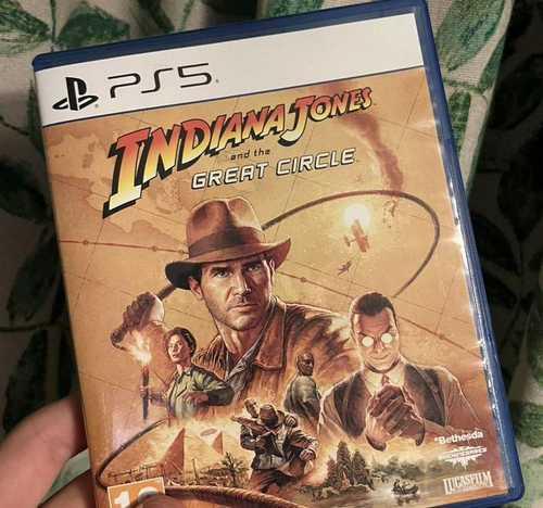 Indiana jones and the great circle ps5 диск