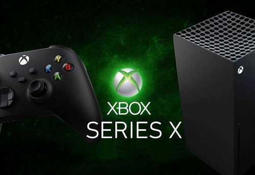 Xbox series X 1TB, черный