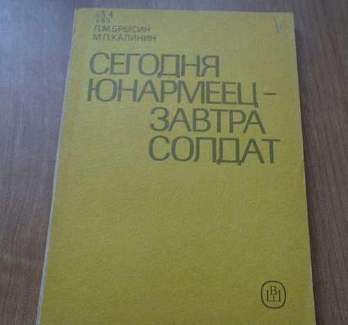 7293 Брысин П.М., Калинин М.П. Сегодня юнармеец