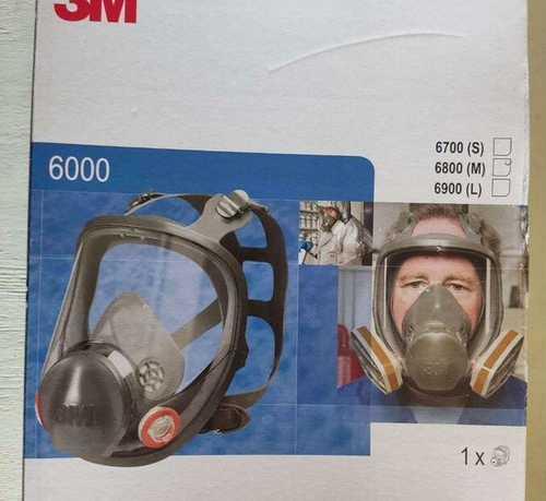 Полнолицевая маска 3М 6800М + комплект фильтров