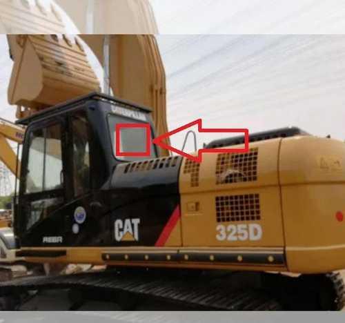 Стекло заднее под вклейку Caterpillar 320 DL/324 D