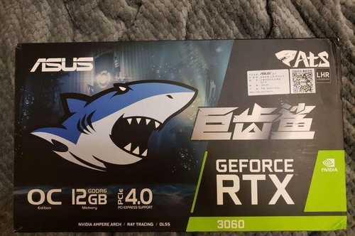 Видеокарта Asus ATS-RTX3060-012G-gaming