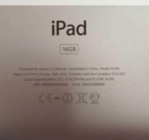 Apple iPad mini 2, 16 гб