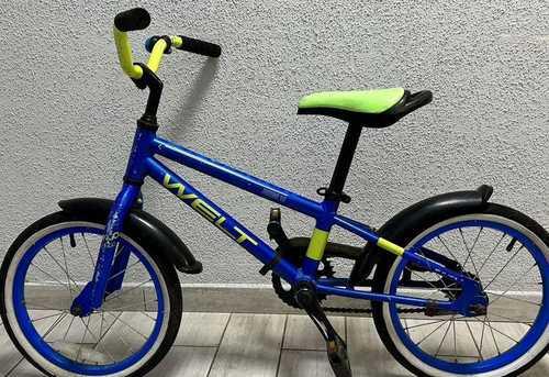 Велосипед детский welt indigo 16
