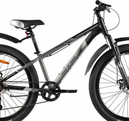 Велосипед sitis crosser 26" MD (2024) Black-Grey Tag417