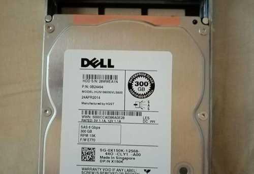 Жесткий диск Dell 0X150K 300Gb SAS 3,5" HDD