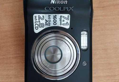 Компактный фотоаппарат nikon coolpix l16
