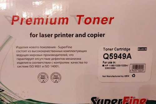 Картриджи для лазерного принтера Q5949A
