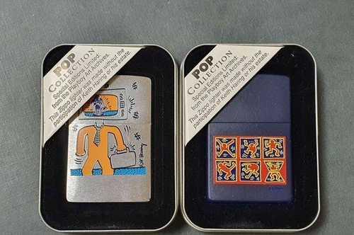 Зажигалки Zippo - Pop Art By Keith Haring