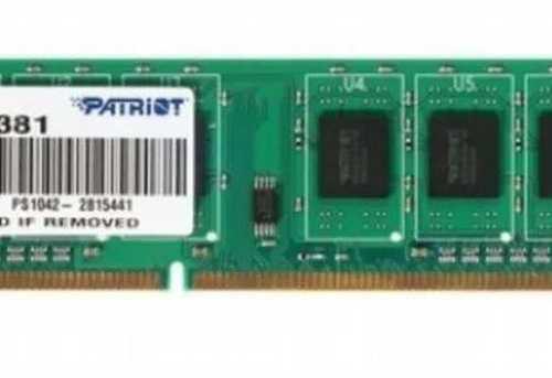 Память DDR3 4Gb 1333MHz Patriot PSD34G133381 RTL P