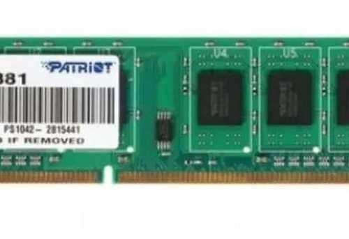 Память DDR3 4Gb 1333MHz Patriot PSD34G133381 RTL P