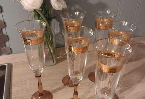 Glass Bohemia Фужеры для шампанского