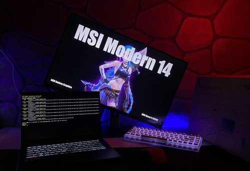 Новый MSI Modern 14