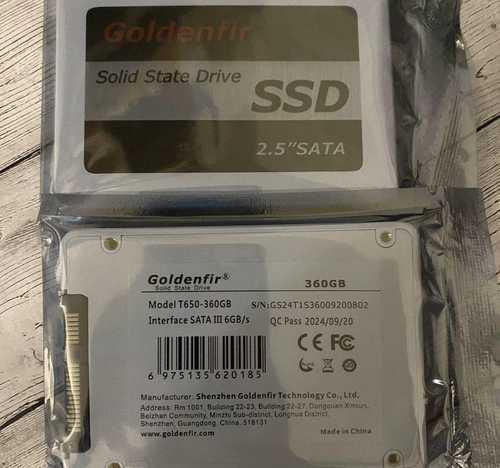 Ssd Goldenfir 360GB