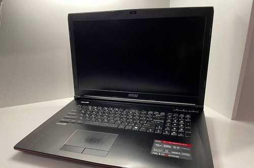 MSI GE72 2QE apache Intel Core i7/SSD/HDD/GeForce