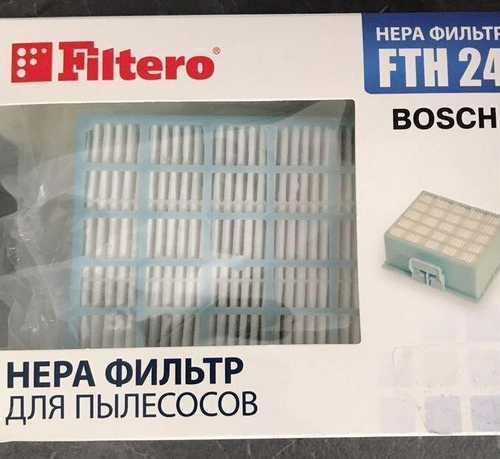 Hepa фильтр Filtero FTH 24 для пылесосов Bosch