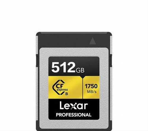 Карта памяти Lexar Professional CFexpress Type B