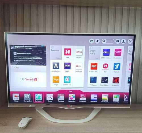 Телевизор SMART tv 32 дюйма бу