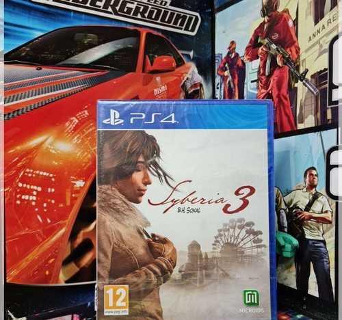 Syberia 3 NEW (Rus) Ps4