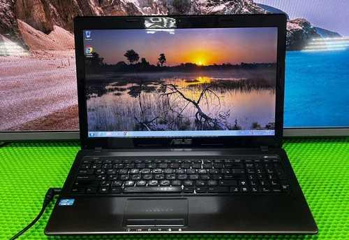 Ноутбук Asus K53E-Intel HD Graphics для учебы и оф