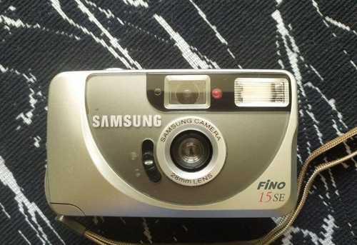 Плёночный фотоаппарат Samsung fino 15 se