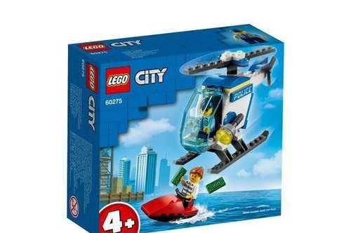 Конструктор lego city Полицейский вертолёт 60275