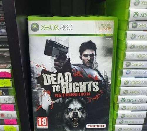 Dead to rights Xbox 360