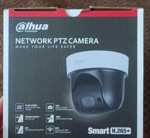 IP POE Камера видеонаблюдения купольная PTZ Dahua