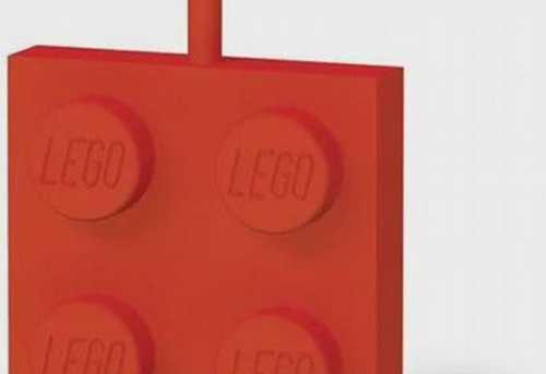 Бирка для багажа lego, цвет: красный. 51393