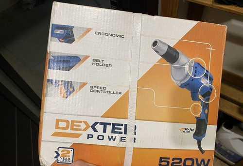 Шуруповерт по гипсокартону Dexter Power 520W