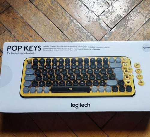 Клавиатура беспроводная Logitech POP Keys Blast
