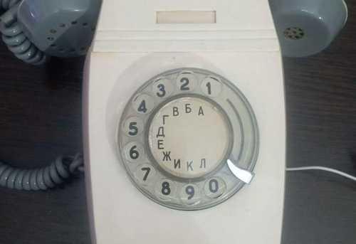 Ретро телефон дисковый СССР 1967 год