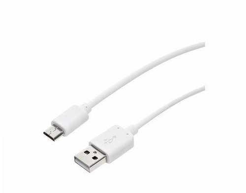 Дата-кабель Red Line USB - micro USB, белый
