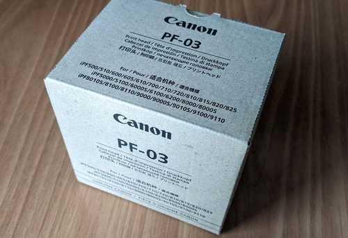 Новая печатающая головка Canon pf-03 оригинал