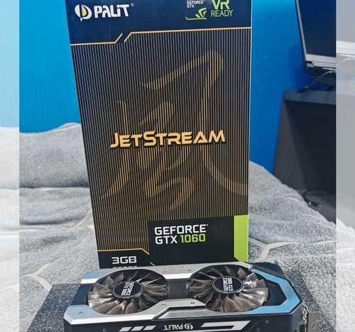 Видеокарта gtx 1060 3gb Palit JetStream