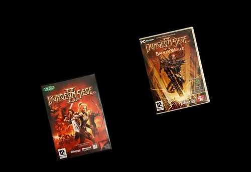 Dungeon Siege II + Br World заруб лицензия DVD-box