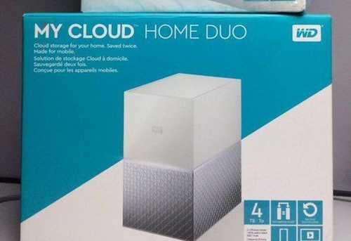 Сетевой накопитель wd my cloud home duo