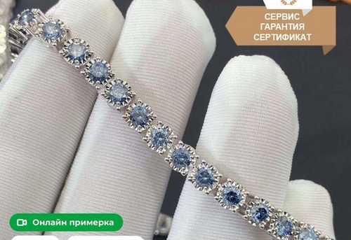 Cartier браслет из золота с сапфирами