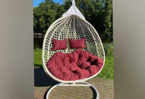 Кресло кокон дачное плетеное
