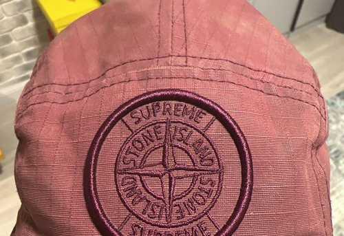 Кепка stone island x supreme