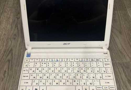 10.1" Acer Aspire One Happy AOHAPPY2, 320 ГБ, Atom N570, RAM 2 ГБ, Intel GMA 3150