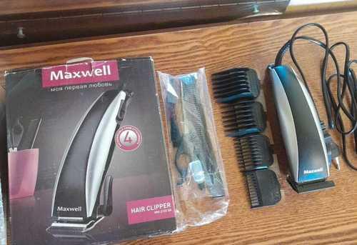 Машинка для стрижки волос Maxwell MW-2102 бу